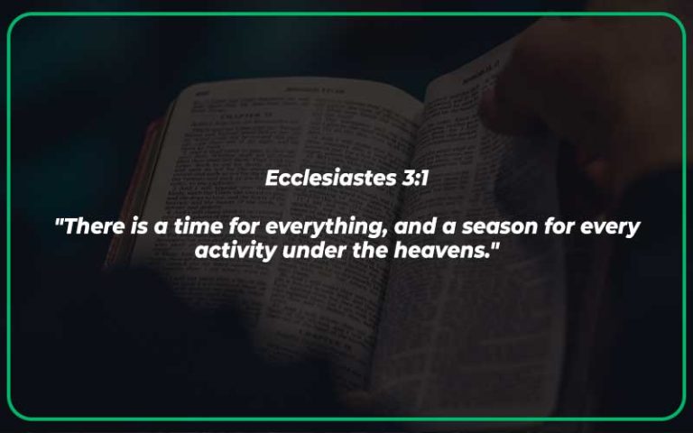 30 Important Bible Verses About Time (With Commentary) - Scripture Savvy