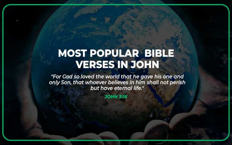 33 Most Popular John Bible Verses (With Commentary) - Scripture Savvy