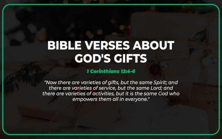 30 Important Bible Verses About God’s Gifts - Scripture Savvy