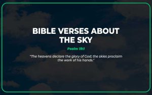 25 Beautiful Bible Verses About the Sky - Scripture Savvy