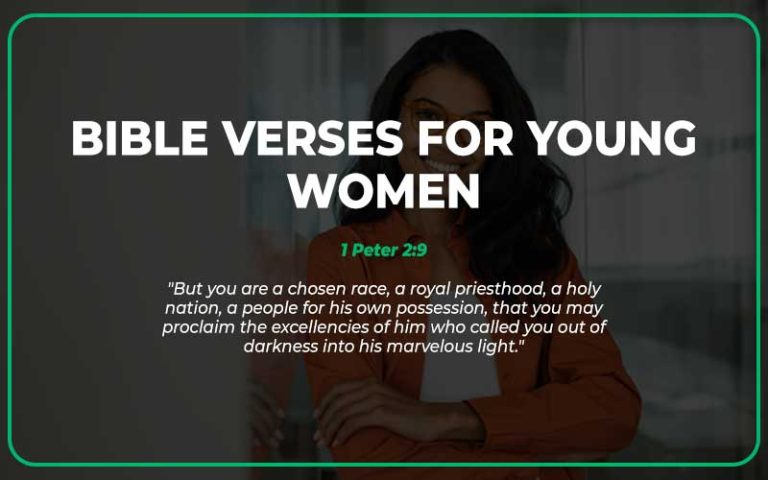 25 Bible Verses for Young Women (What Does the Bible Say) - Scripture Savvy