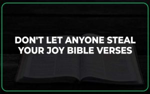 27 Don’t Let Anyone Steal Your Joy Bible Verses (With Commentary ...