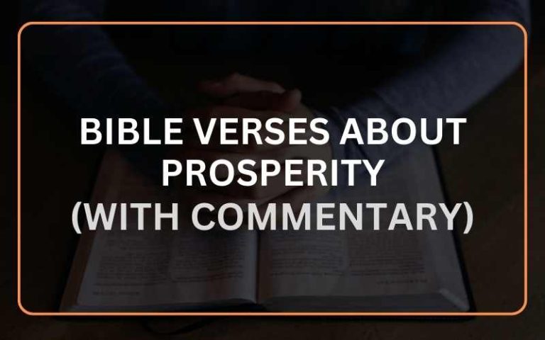 20 Important Bible Verses About Prosperity (With Commentary ...