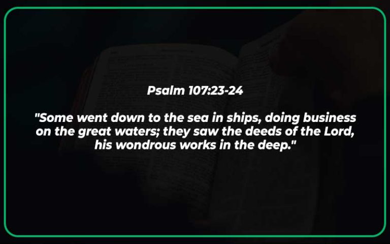 20 Important Bible Verses About Ocean (With Commentary) - Scripture Savvy