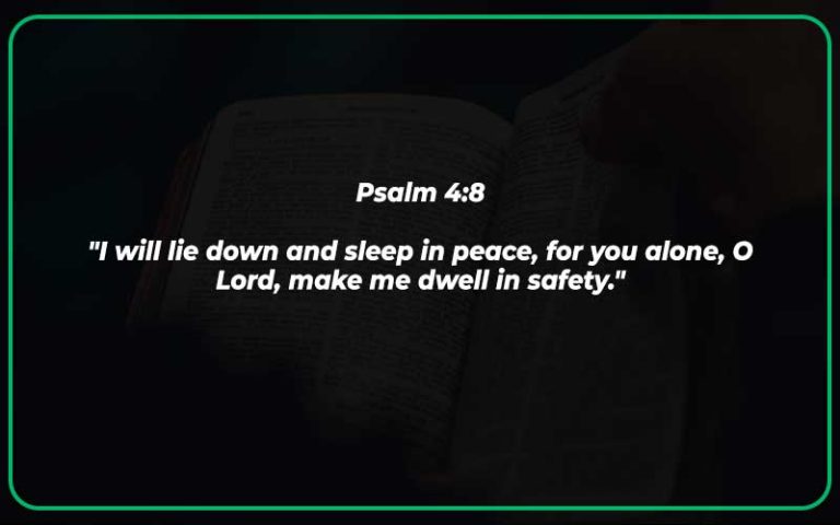 20 Best Bible Verses About Peaceful Sleep (With Commentary) - Scripture ...