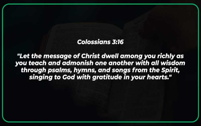 Best 25 Bible Verses About Singing (With Commentary) - Scripture Savvy