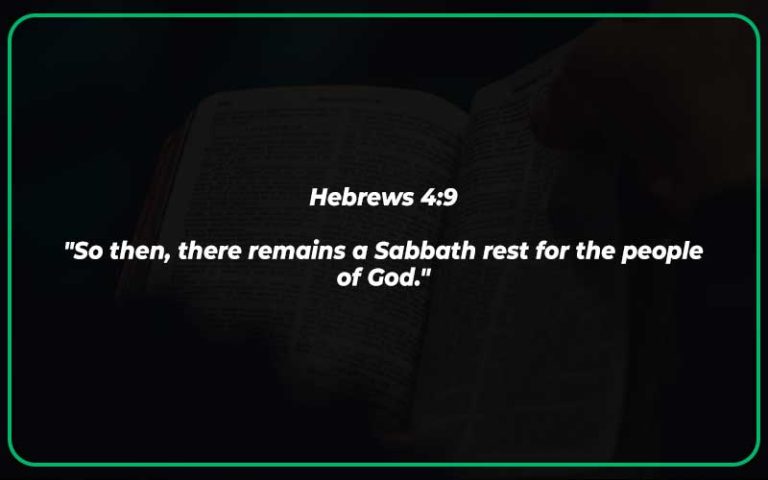 20 Best Bible Verses About The Sabbath (With Commentary) - Scripture Savvy