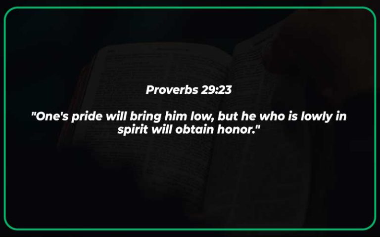 27 Important Bible Verses About the Spirit of Pride (With Commentary) - Scripture Savvy