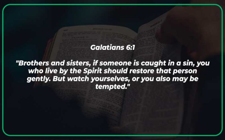 Galatians 6:1 Meaning and Commentary - Scripture Savvy