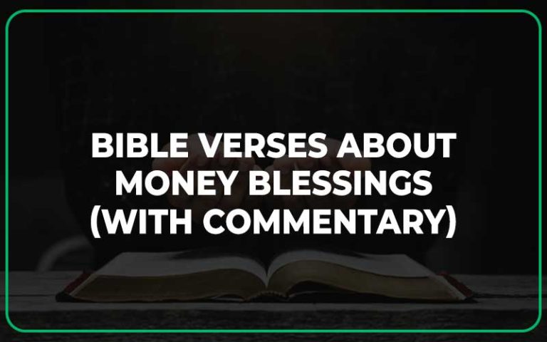 30 Important Bible Verses About Money Blessings (With Commentary) - Scripture Savvy