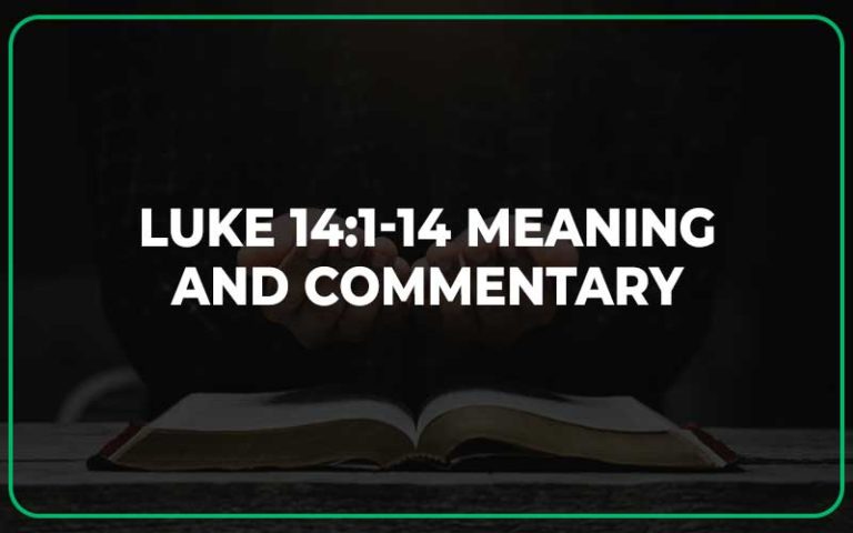 Luke 14:1-14 Meaning and Commentary - Scripture Savvy